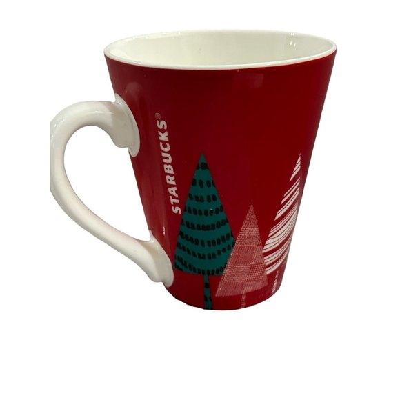 Starbucks | Kitchen | Starbucks Coffee Trees Christmas Holiday 27 Red 1 ...